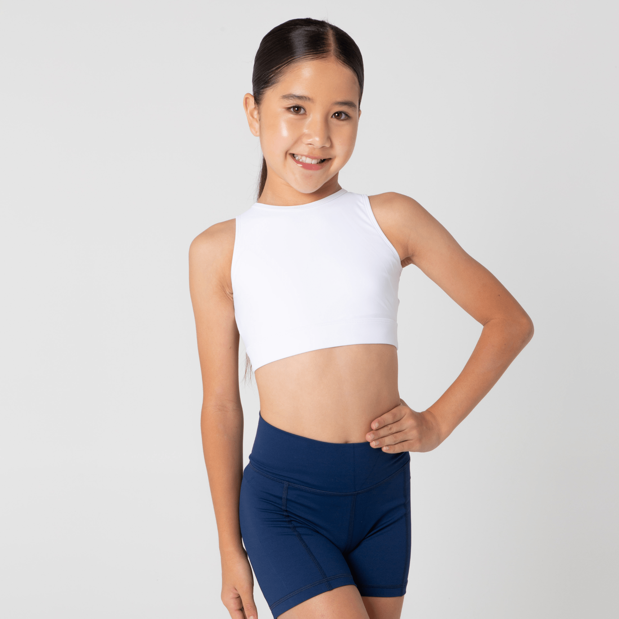 Posh Crop | Fashionable & Supportive Dance Crop Top | CosiG Studiowear